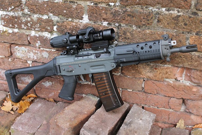 GHK SIG Sauer 553 GBB Custom markings - Airsoft Bazaar