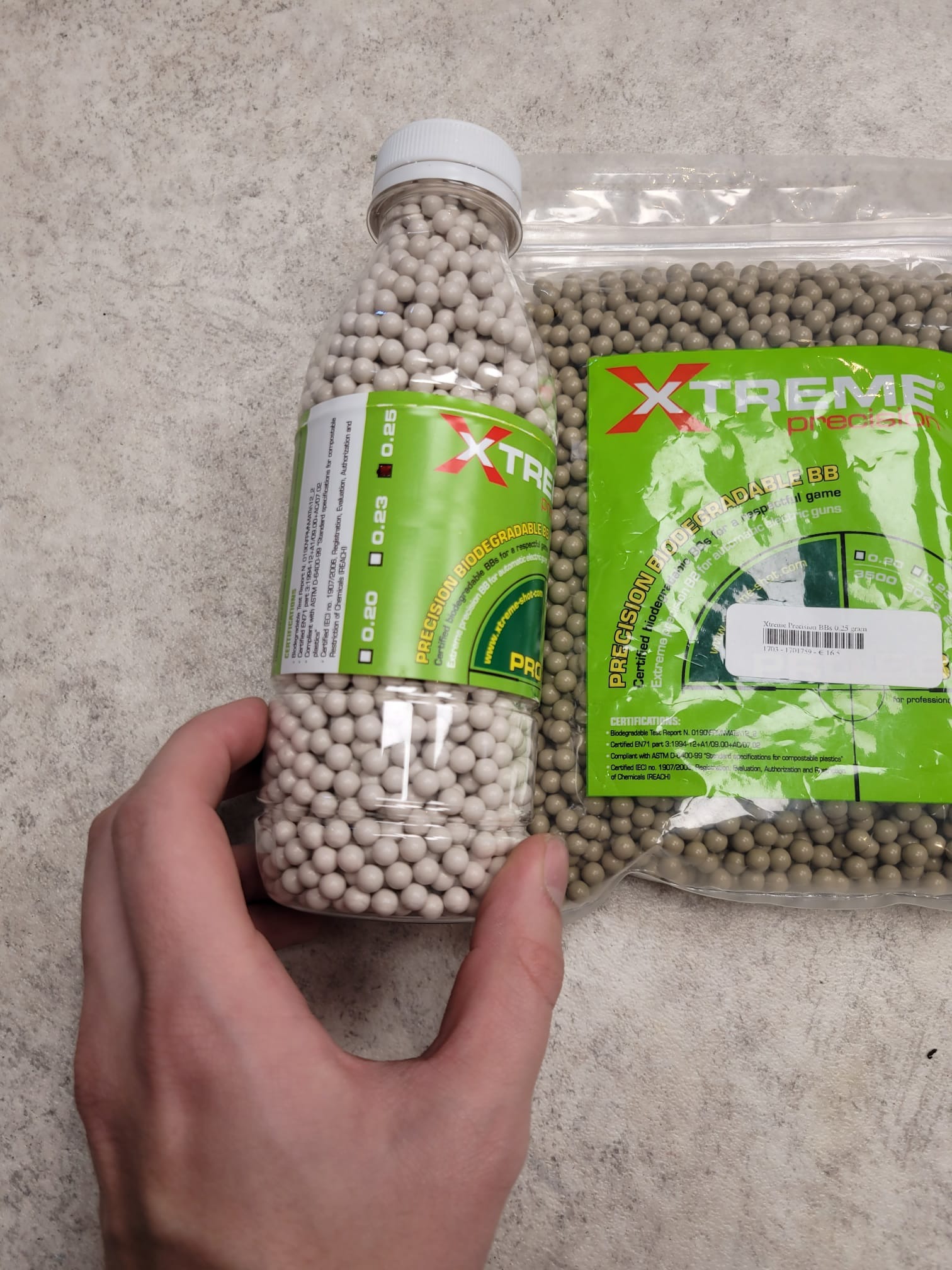 1 Zak En 1 Pot Extreme Precision Bbs 025028 Airsoft Bazaar