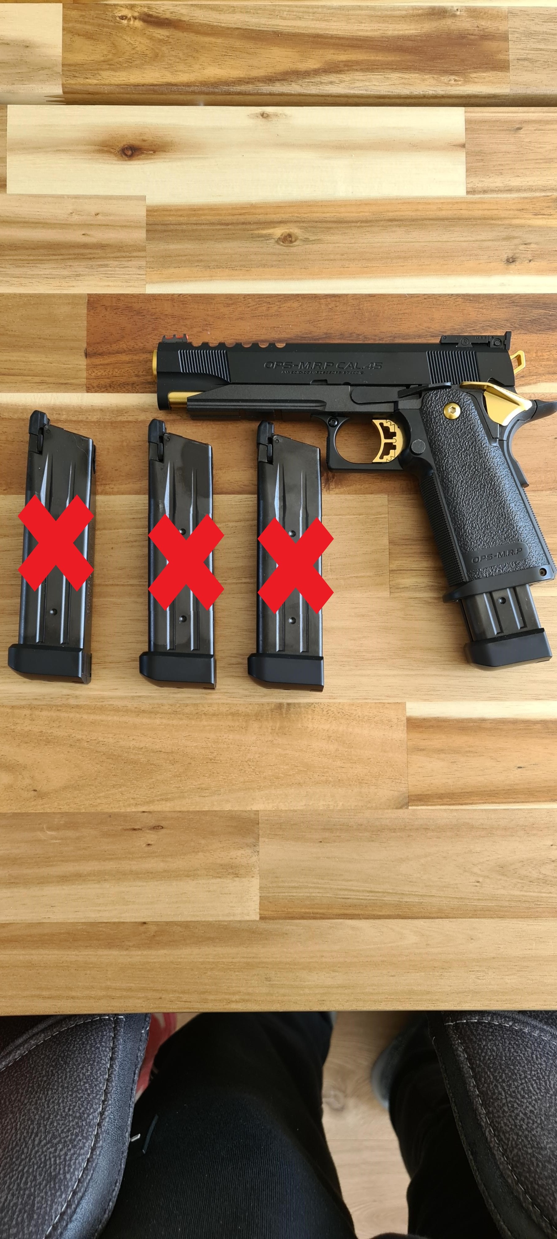 TOKYO MARUI HI-CAPA GOLD MATCH (stock) - Airsoft Bazaar