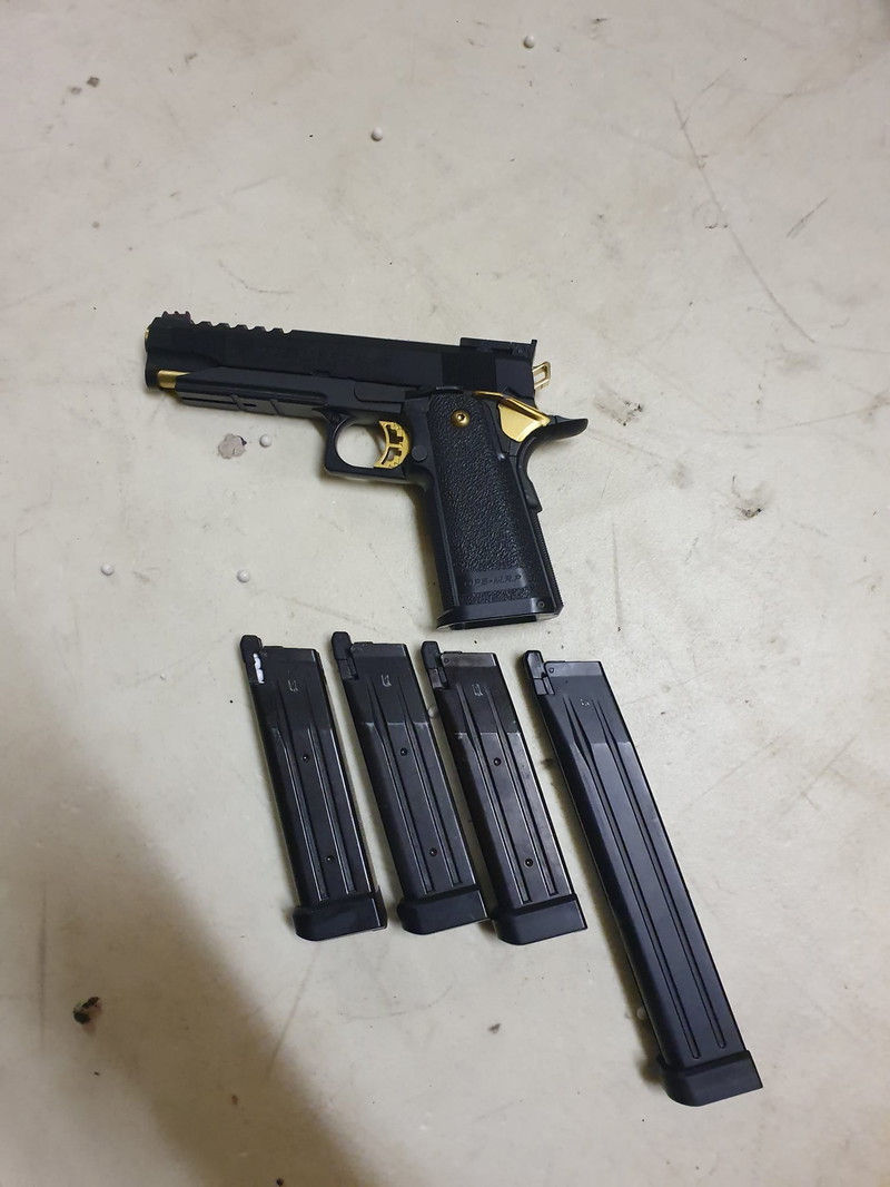 TM Hi Capa gold match (upgraded barrel) - Airsoft Bazaar