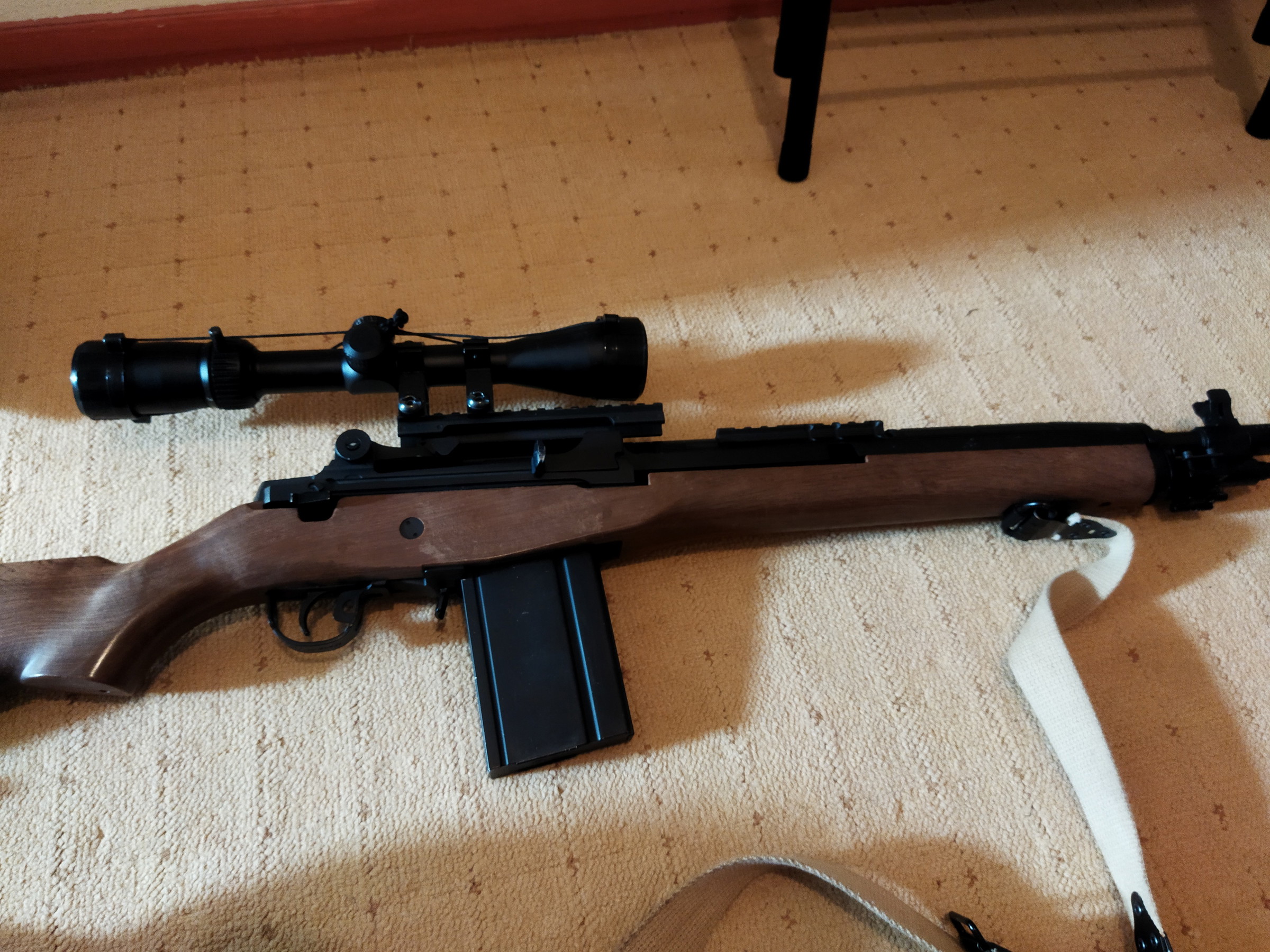 TE KOOP: Cyma M14 SOCOM DMR met scope en magazijnen - Airsoft Bazaar