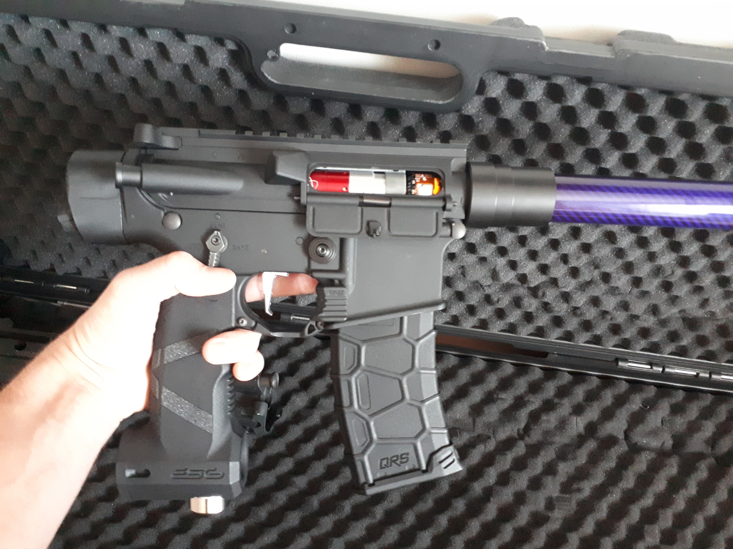SpeedQB HPA Grip - polarstar F2 - Maxx hopup tracer - Airsoft Bazaar